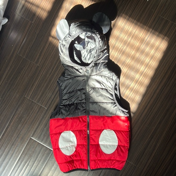 Disney | Jackets & Coats | Mickey Mouse Puffer Vest Wears | Poshmark